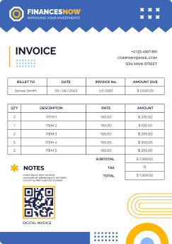 QR Invoice | QR Code for Billing | Accounts Receivables with QR Codes